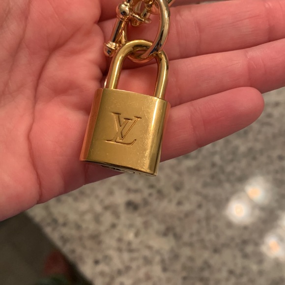 Louis Vuitton | Jewelry | Authentic Louis Vuitton Lock Necklace | Poshmark